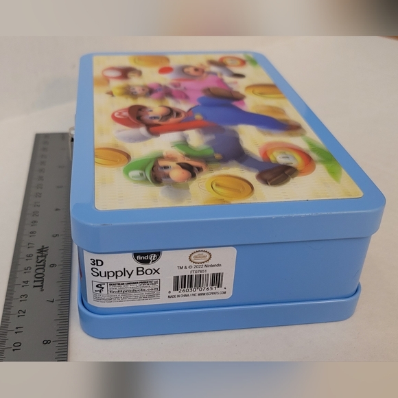 Nintendo | Other | Nintendo 3d Supply Box Pencil Marker Case Super ...